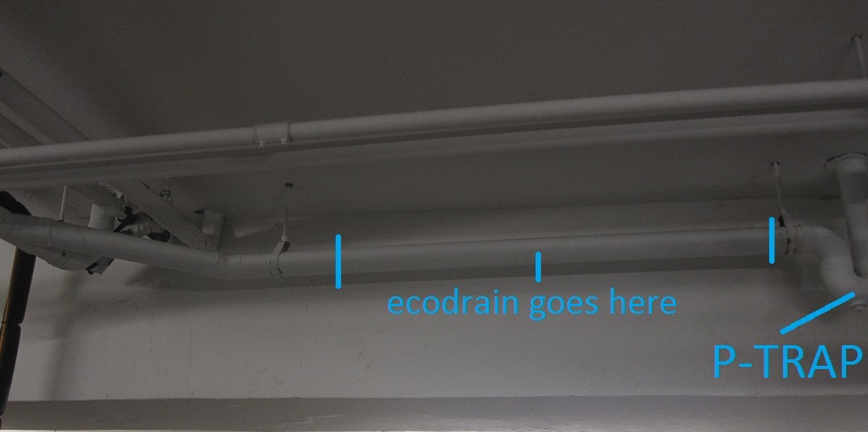 EcoDrain - Installation Tip # 1 for Retrofit Applications